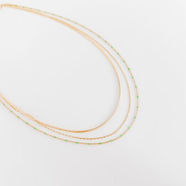 Kendall Multi Layer Necklace - Pretty Simple Wholesale