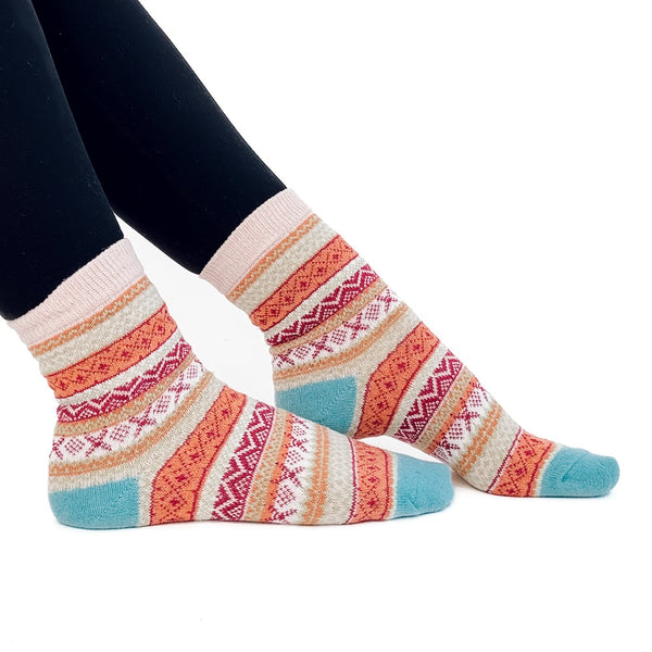 Nordic Mid Calf Socks - Pretty Simple Wholesale